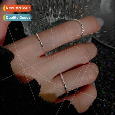 mple small cut tail ring ring female Korea stacking wear car