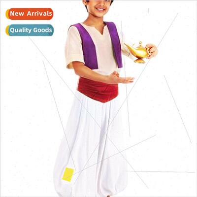 Aladdin God Lamp role-playing Aladdin cos childrens permance