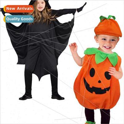 Childrens Halloween Pumpkin Costume Baby Cosplay Modeling Pe