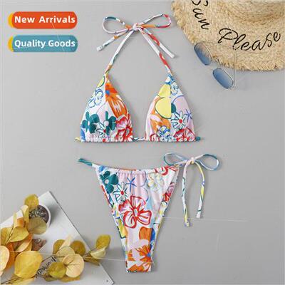 2022Europe new womens three-point sexy beach bikini separate