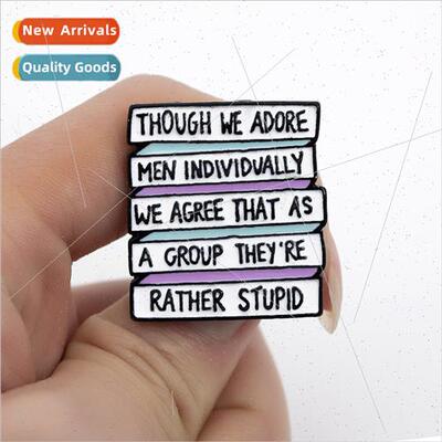 creative personaly hundred wh brooch Though We Adore fashion