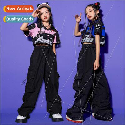 Girls Jazz Dance Costume Handsome Japanese Set Dance Permanc