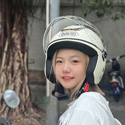 大卫电动车头盔女3c认证秋冬季防风保暖透气女男士通风安全帽
