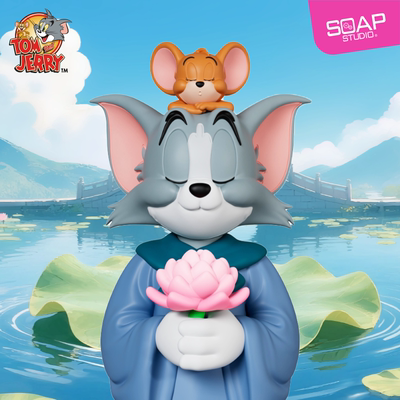 猫和老鼠潮玩手办佛系汤姆