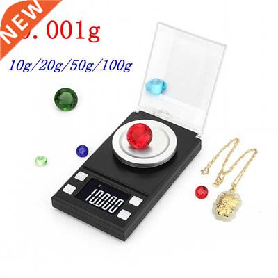 0.001g LCD Digital Scale 10g 20g 50g 100g Milligram Gram Poc