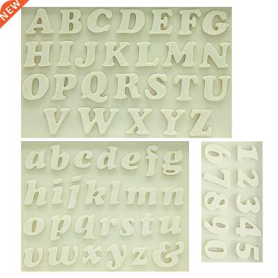 M0179 Sugarcraft Letter/Number silicone mold fondant mold ca