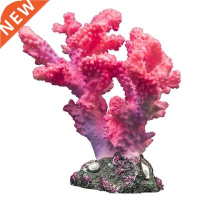Aquarium Artificial Resin Coral Sea Plant Ornament Simulatio