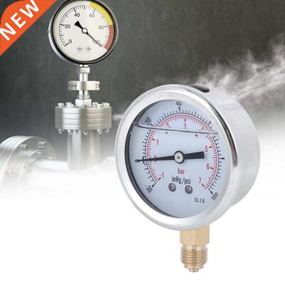 TS-PGGZ604 Oil Pressure Gauge 1/4BSP Y60 Radial Oil Filled V