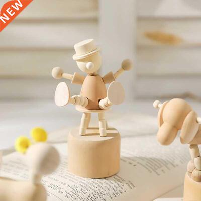 Painting small animals mini desktop ornaments creative cute