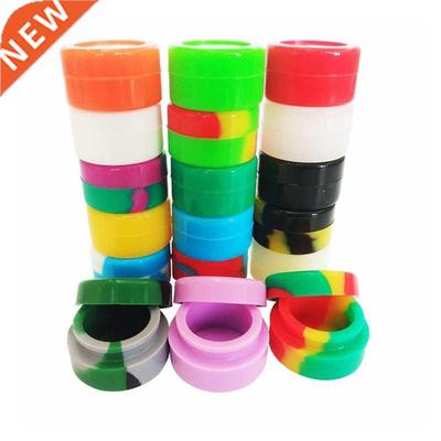 100pcs 2ML Nonstick Silicone Container Non-stick Oil Wax Jar