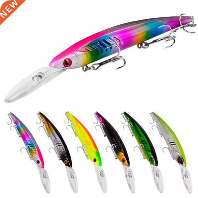 Se?uelo de pesca de pececillos, Wobbler, Crankbait, ojos 3D,