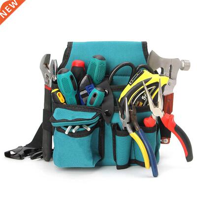 Blue 24x20cm Storage Tools Bag Oxford Cloth Multifunctional