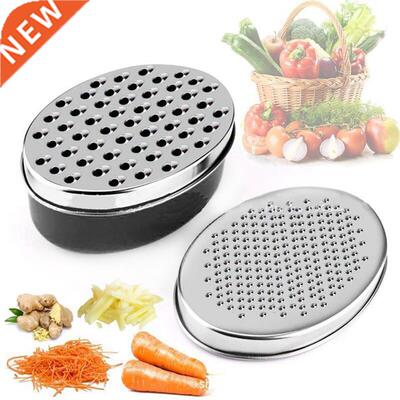 Cheese Grater Set Oval Vegetable Chopper Lemon Zester Slicer