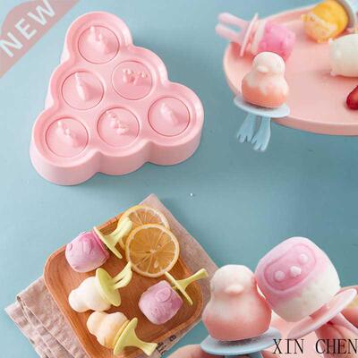 Ice Cream Mold Ice Cube Molds Popsicle Maker Platsic Kitchen