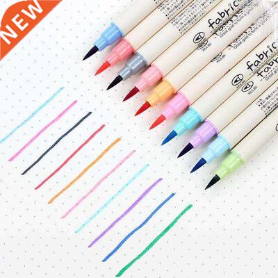 10PCSlot Fineliner SoFt BruSh Pen Art Colored MArker PenS S