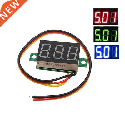 1pcs 0.36 two-wire DC 2.50 to 30V LCD Digital Voltmeter Volt