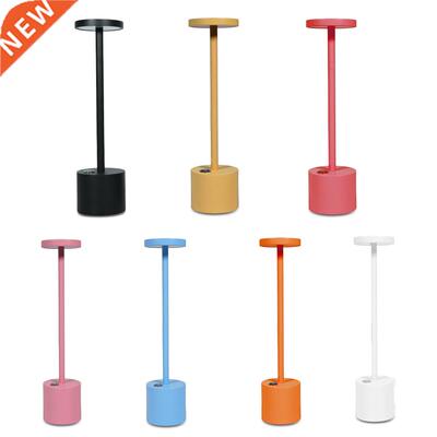 LED Rechargeable USB desk Lamp cordless Touch Dimming Table