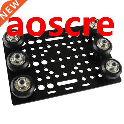 Black Anodzed Alumnum V-Slot Gantry Plate Set 20 - 80mm w