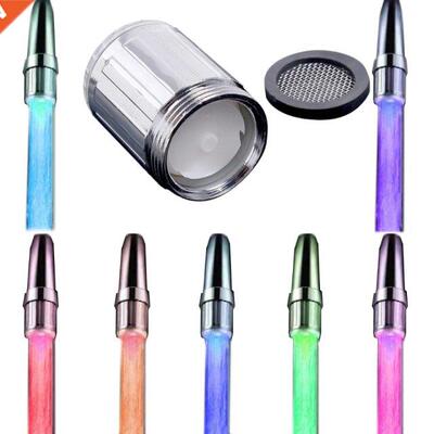 7 Colors Temperature Sensitive Control LED Kitchen Water Fau