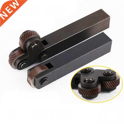 1set 26mm Knurling Tool Steel Dia Dual/Single Wheels Linear