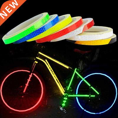 Reflective night riding glow Bike Stickers Safety Tape 5M Ca