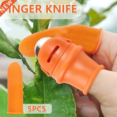 1Pair Finger Protector Gears Cutting Vegetable Harvesting Kn