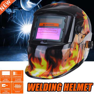 Large Screen Solar Auto Darkening Adjustable Range MIG MMA