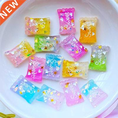 20Pcs New Resin Lovely Mixed Shiny Mini Candy Flat Back Cabo