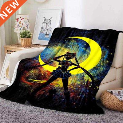 Sailor Moon Blanket Flannel Blanket Soft Fleece Throw Blanke