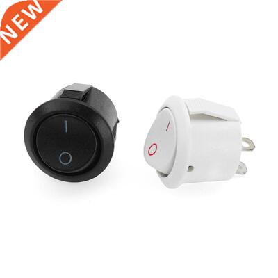 1Pc ON/OFF 14mm 2 Pins Diameter Small Round Boat Rocker Swit