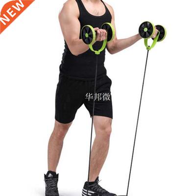 Roller Wheel Abdominal Muscle Trainer Stretch Resistance Pu
