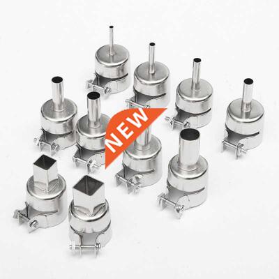 10pcs Gun Nozzles Kit Set 22mm Diameter For 850 Air Solderin