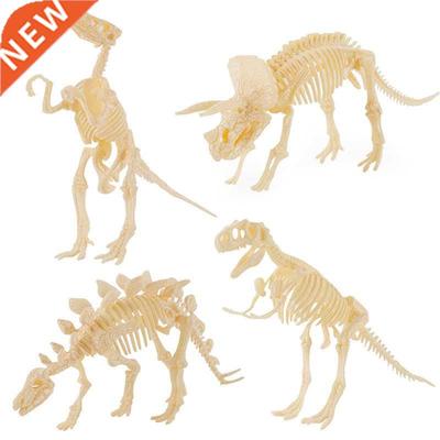 3D DIY Dinosaur Skeleton Assembled Models Toy,3D Excavation