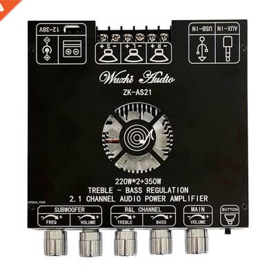 ZK-AS21 Bluetooth-Compatble Dgtal Amplfer Board Stereo