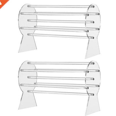 Acrylic Headband Holder, 2 Packs Clear Headband Holder Organ