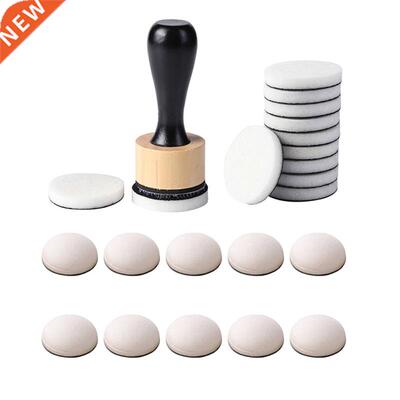 Flat / Domed Foam Refills Replacement Applicators Mini Ink B