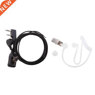 Tube Earpiece Earphone Microphone for Walkie Talkie Two Way
