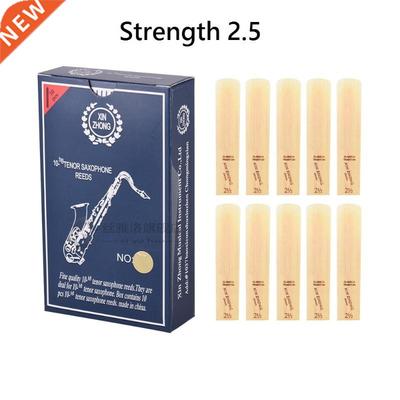 10pcs/ Box Tenor Saxophone Reeds Normal Level 10-Bb Tenor Sa