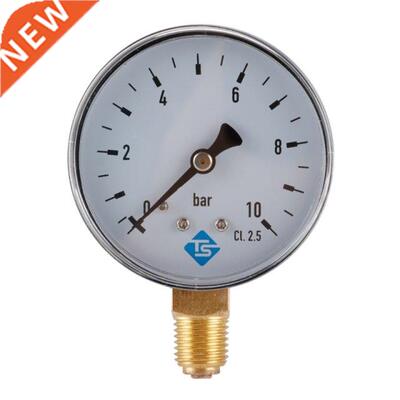1/4 Inch Manometer 0-10 bar Compressed Air Pressure Gauge Ai