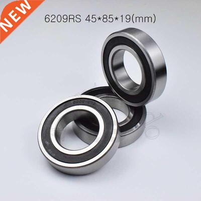 1pcs 6209RS 45*85*19(mm) chrome steel rubber Sealed High sp