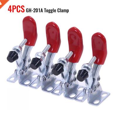4Pcs Heavy Duty Woodworking Clamps 27KG GH201A Horizontal Ve