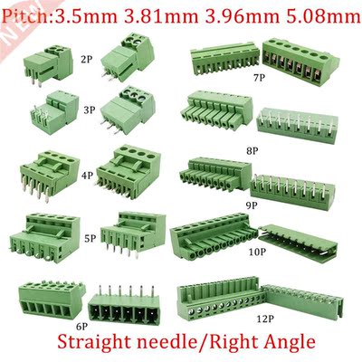 5Pair 15EDG KF2EDG .5mm .81mm .96mm 5.08mm PCB Screw Term