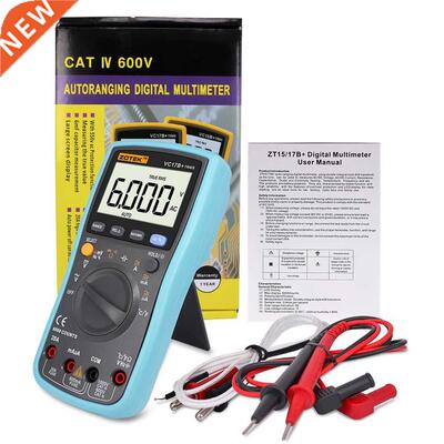 ZOTEK VC17B 6000 Counts Digital Multimeter with Backlight AC