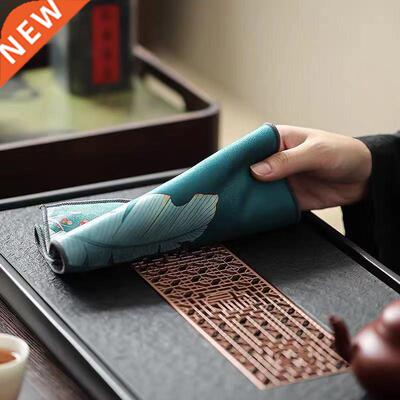 Painted Tea Towel Absorbent Rag Thickened Table Cleaning Tea