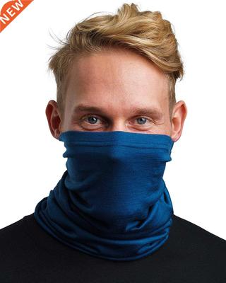 100% Merino Wool Neck Gaiter& Bandana Women Men Merino L