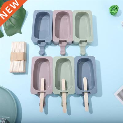justdolife Silicone Ice Cream Mould Ice Cube Tray Popsicle D