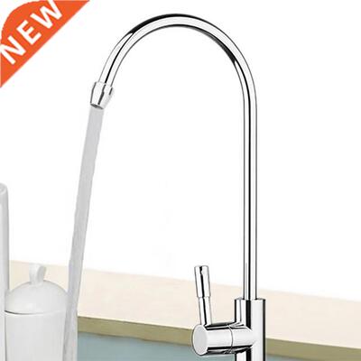 Stainless Steel Drinking RO Water Filter Faucet 1/4 360 Deg