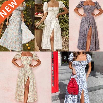 Dress Women dresses Evening floral loose womens Holiday