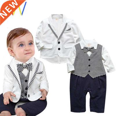 children kids clothes set Newborn boy baby Gentleman dress