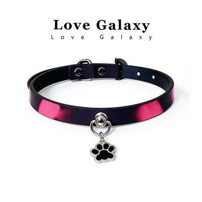 【CrazyLove】温变choker猫爪吊坠颈链项链